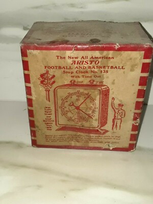 Vintage ARISTO TIMER / STOP - VINTAGE BASKET BALL FOOTBALL STOP CLOCK ...