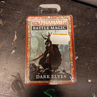 WARHAMMER DARK ELF MAGIC CARDS GAMES WORKSHOP | eBay