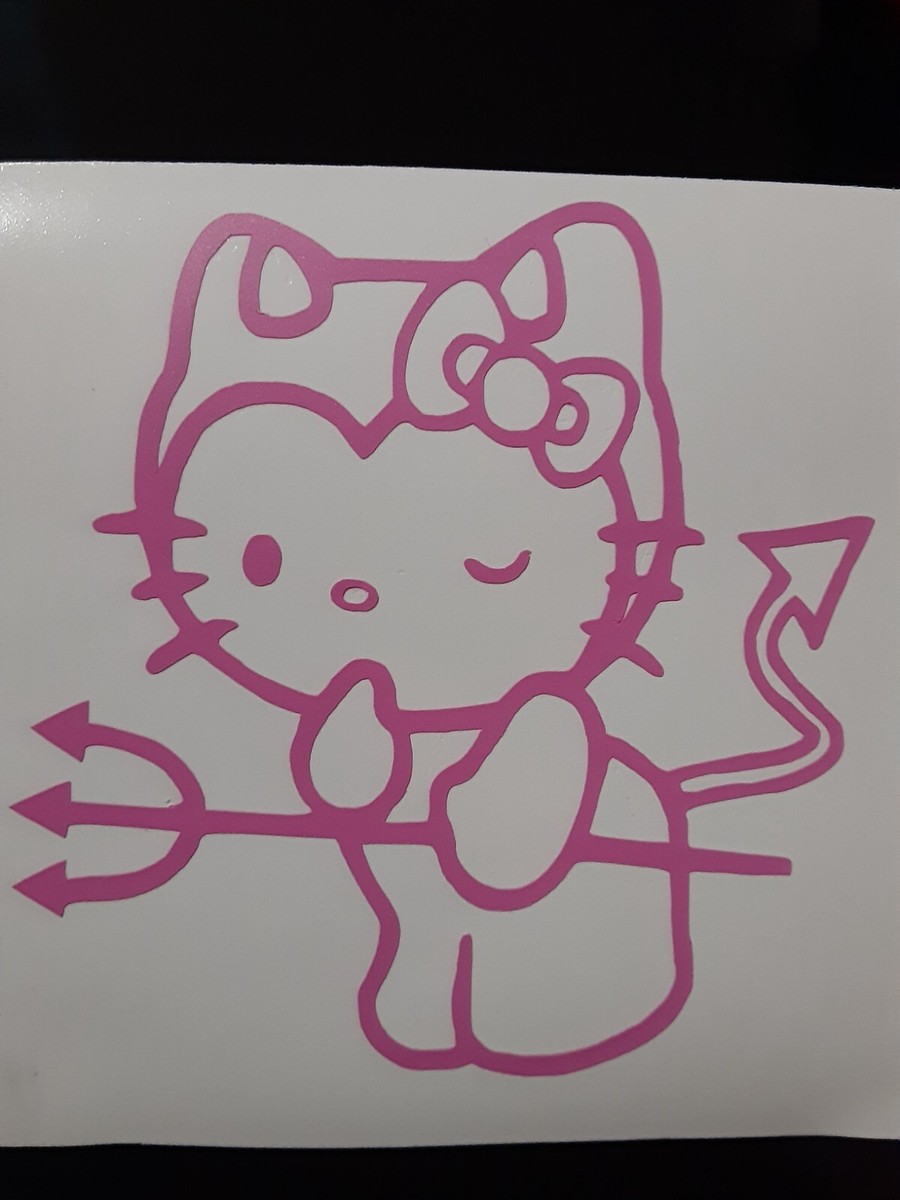 Hello Kitty Middle Finger