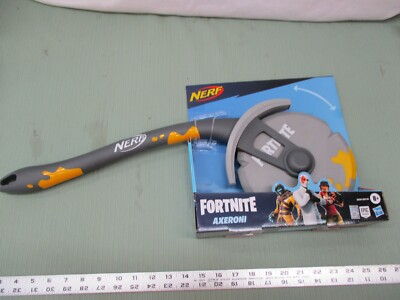 Nerf Foam Fortnite Battle pickax Harvester Axeroni Pink Tool Weapon ...