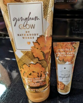 Bath & Body Works Gingham Glow Ultimate Hydration Body Cream 8 oz ...