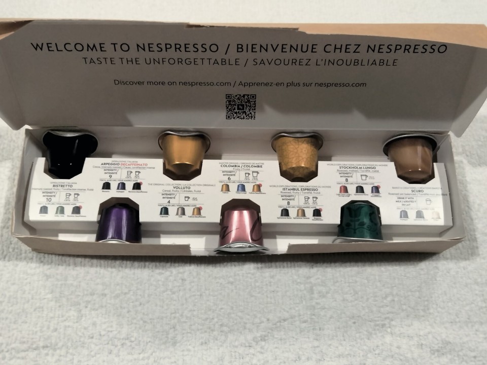 Nespresso Coffee Pods - 100+ Capsule Sampler (exp. 8/2025) | eBay