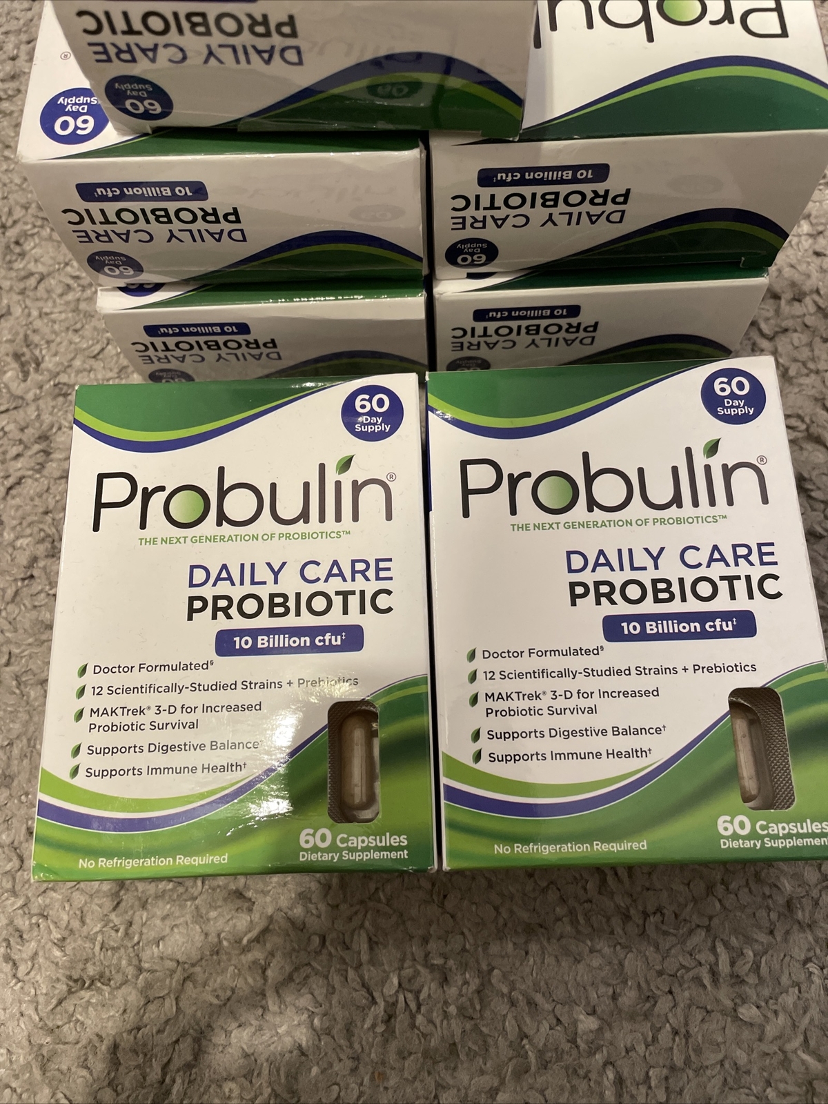 2 Boxes Probulin Daily Care Probiotic, 60 Capsules New EXP 11/2024 | eBay