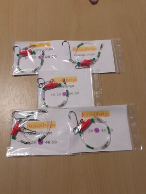 5 X Running Ledger Sea Fishing Rigs, | eBay