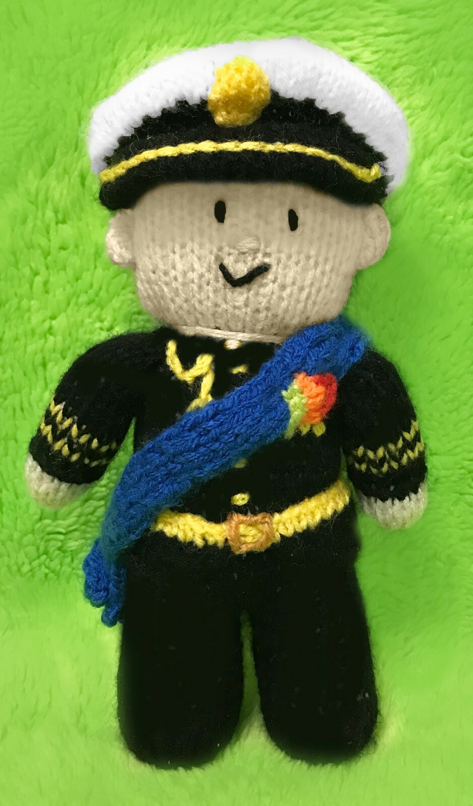 KNITTING PATTERN - Royal Family Prince Charles Jubilee 23cm Soft Plush ...