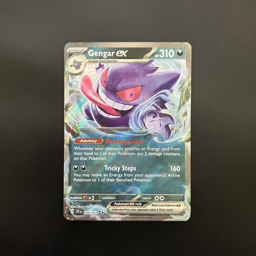 Pokémon TCG Gengar ex 104/162 Temporal Forces NM | eBay