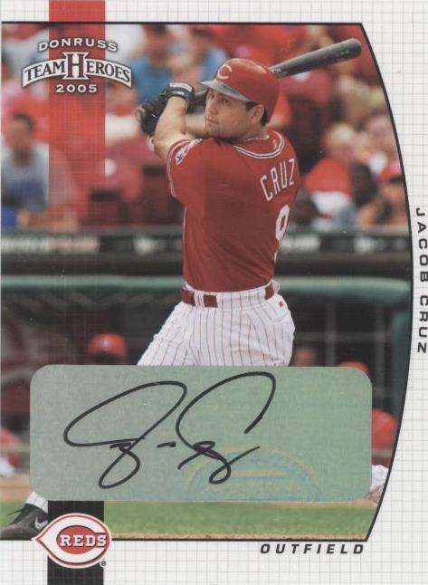 2005 Donruss Team Heroes - Jacob Cruz #90 Autographs (AU) for sale ...