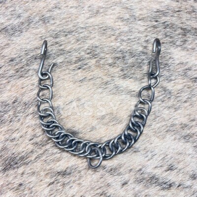 English Bit Curb Chain w/ Hooks | eBay
