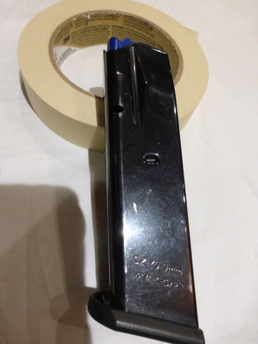 MECGAR CZ 75/85/SP-01 Full Size 9mm 10 round Magazine, Blue Follower #3 ...