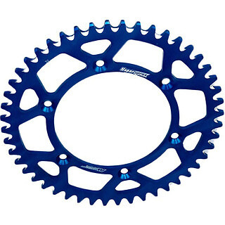 Supersprox 46 Tooth Blue Rear Alloy Sprocket for Gas-Gas MC 85 Small ...