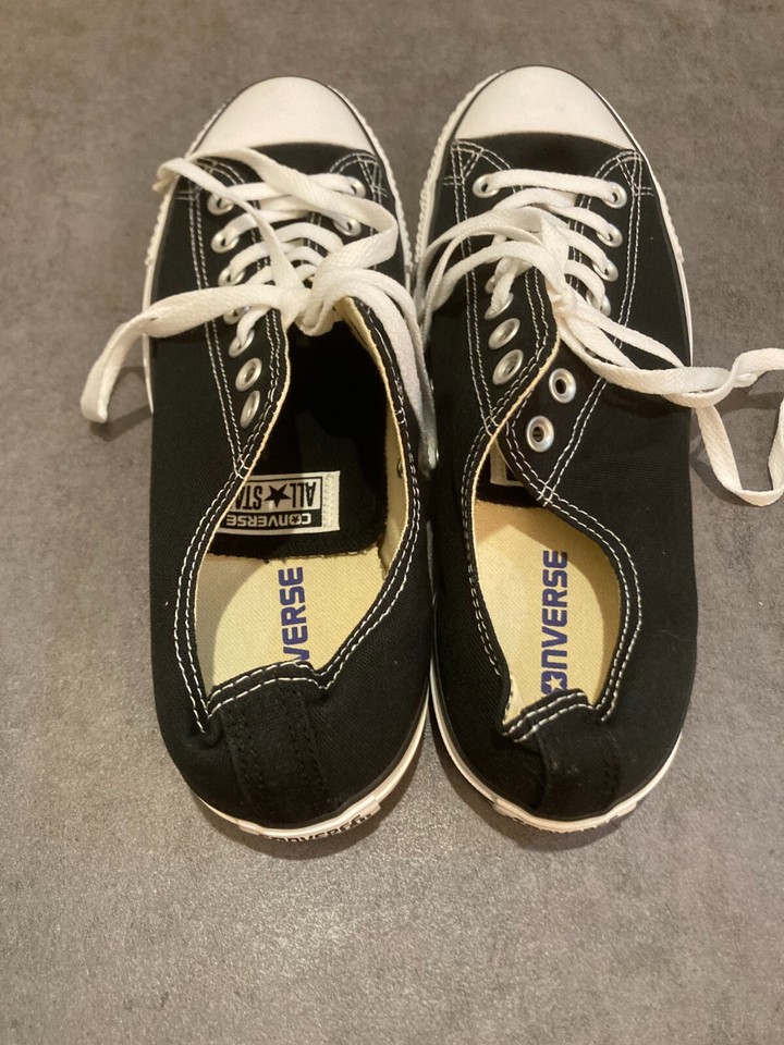 Converse Chuck Taylor All Star Black/White Low Top Sneakers M9166C US ...