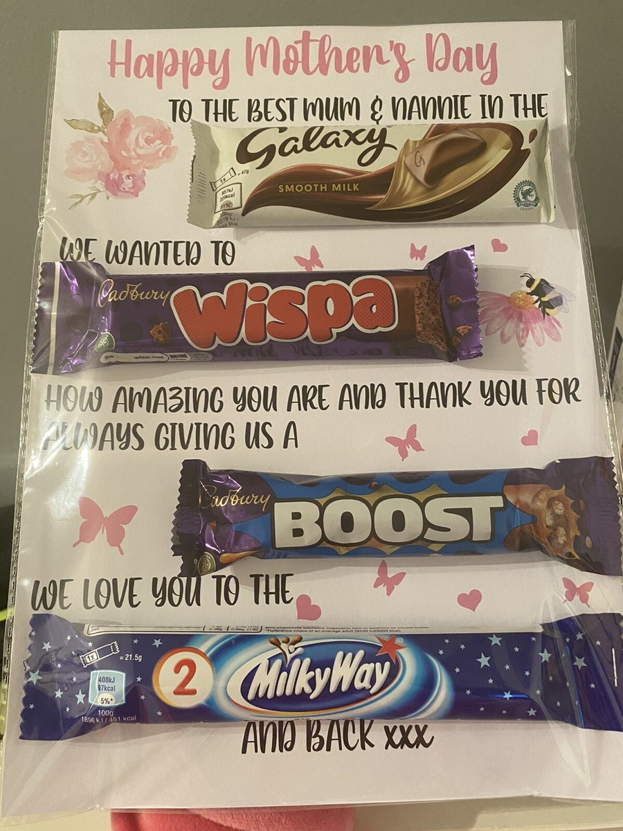 Thank You Candy Bar Poem Chocolate Bars With Custom Labels For Events