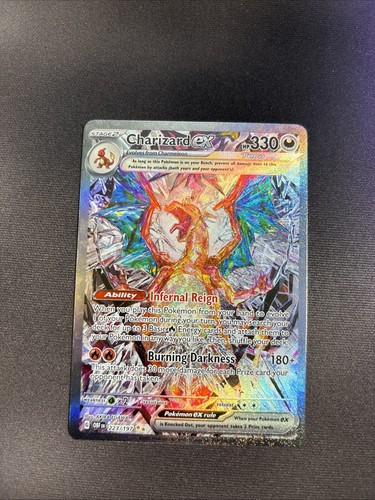 Pokémon TCG Charizard EX SIR 223/197 Obsidian Flames English Near Mint ...