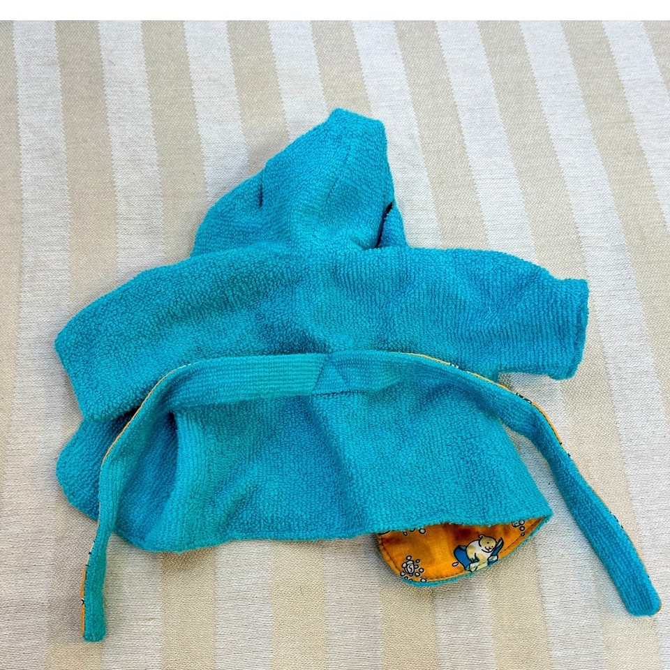 Muffy Vanderbear "Splish Splash" Blue Robe Bath Time Collection 1994 ...