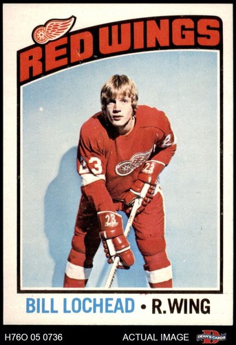 1976 O-Pee-Chee NHL #122 Billy Lochead Red Wings 7 - NM | eBay