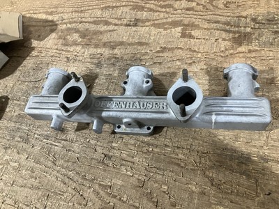 Offenhauser Dual Carb intake manifold For 235 Chevrolet Six Banger ...