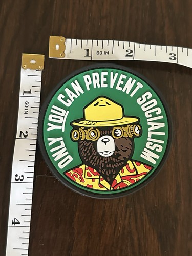 Only You Can Prevent Communism Bear PVC Patch NVG Forward Observations ...