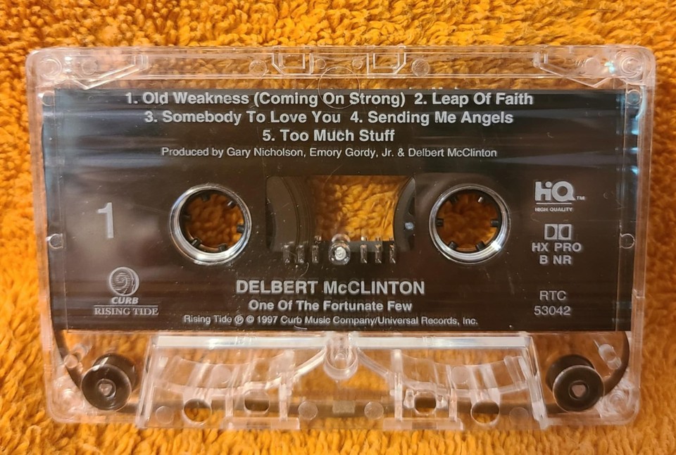 Delbert McClinton One Of the Fortunate Few Country Music Cassette Tape ...