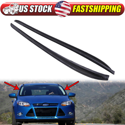 2PCS Windshield Pillar Trim Moulding For Ford Focus 2012-2018 CP9Z ...