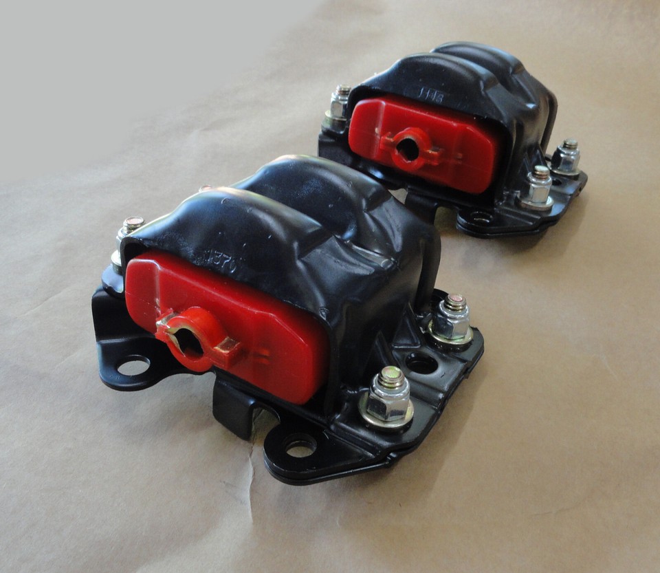 98-02 LS1 Camaro Firebird Trans Am Polyurethane Engine Motor Mounts RED ...