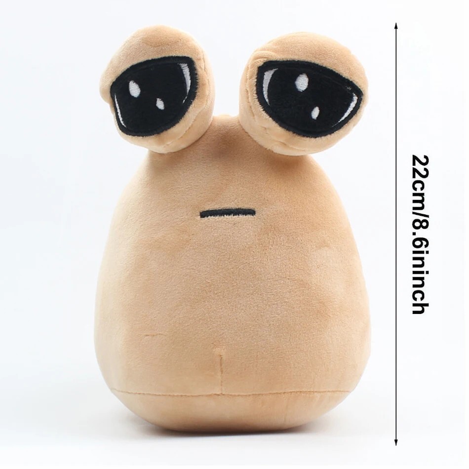 My Pet Alien Pou Plush Animal Toy diburb Emotion Alien Plushie Stuffed ...