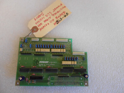 KONAMI Dance Dance Revolution Analog 573 GX700-PWB(F) Analogue IO Board ...