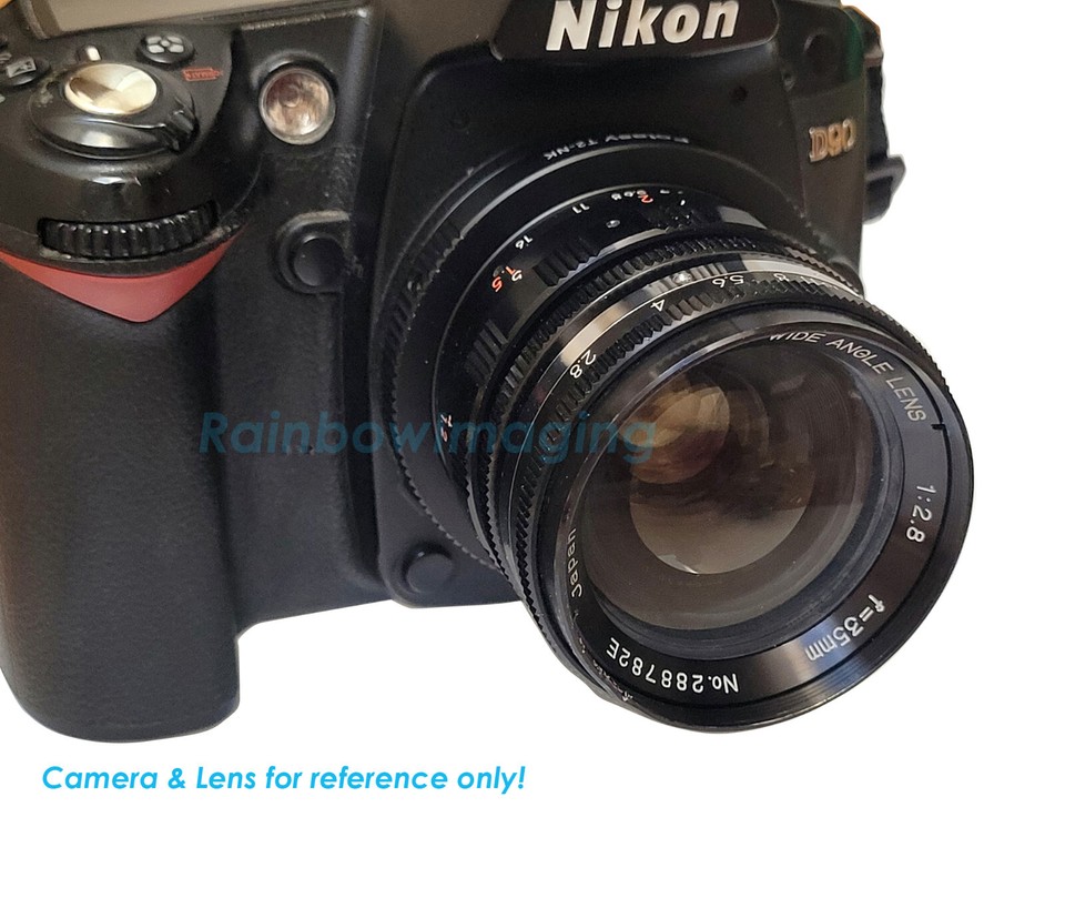 T2 T Ring Mount lens to Nikon D7000 D7500 D7200 D5100 D5300 D90 D5 D4 ...