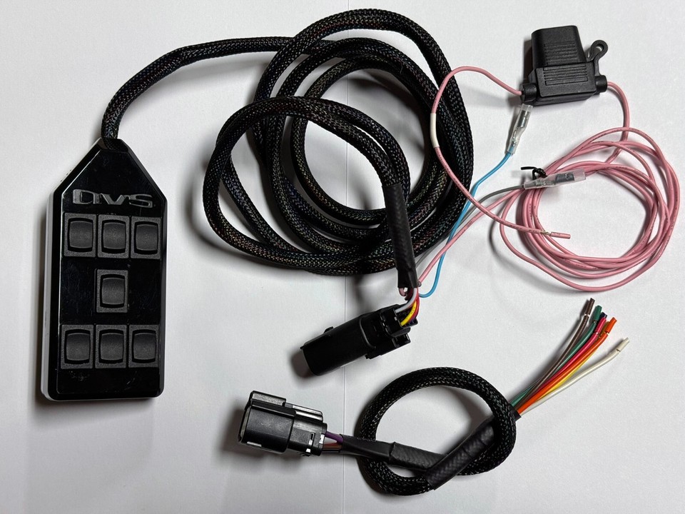 Traffic Switch AVS 7-Switch Box For Air Ride Control - Black, Prewired ...