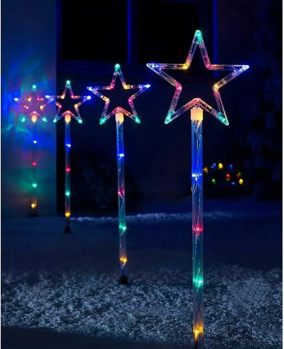 Illuminated Large Outdoor Star