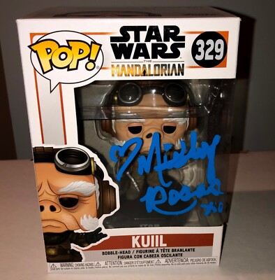 Misty Rosas Star Wars The Mandalorian Kuiil #329 Signed Funko Beckett ...
