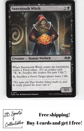 Sweettooth Witch Wilds of Eldraine 111 MTG | eBay