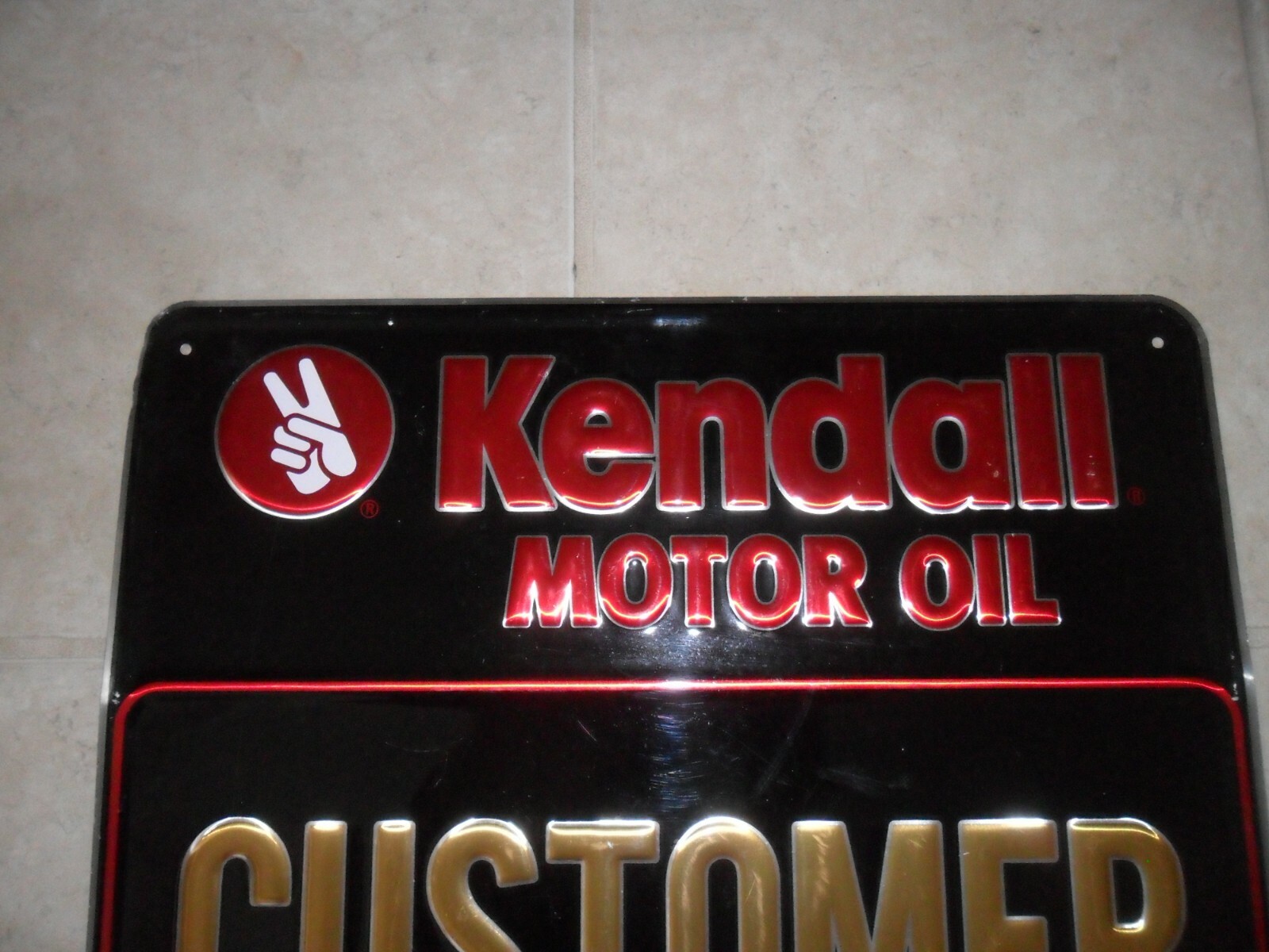 Vintage Kendall Motor Oil Sign Gas Station Scioto Sign , Kenton Ohio | eBay