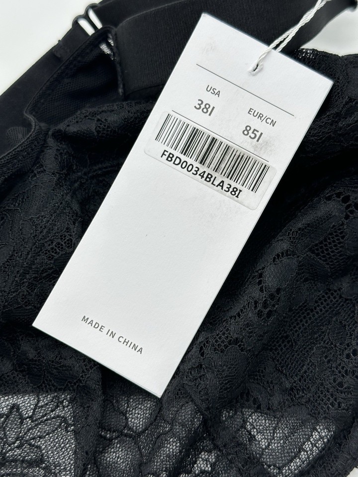 HSIA Women's Minimizer Bra 38I Black Lace NWT Free Shipping | eBay