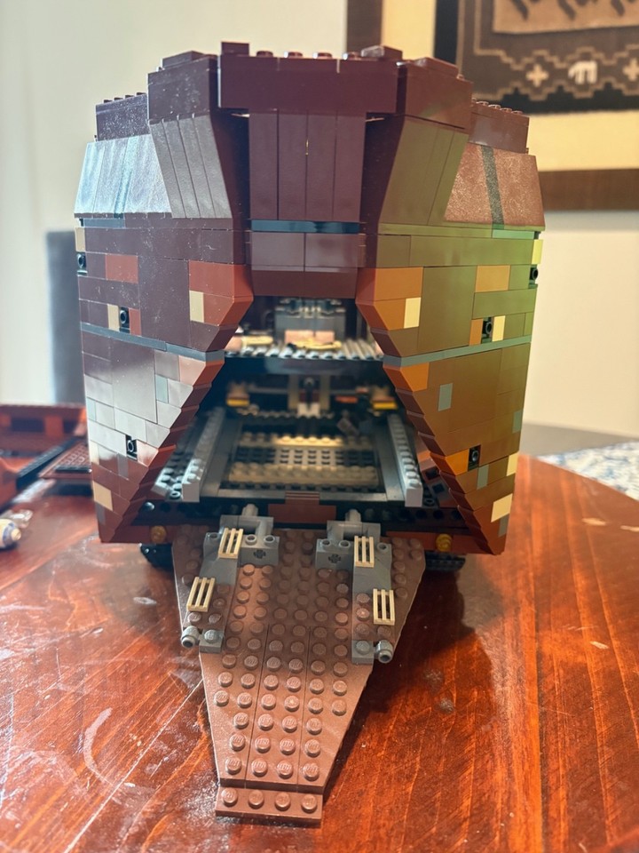 Lego STAR WARS Sandcrawler 10144- Incomplete Set-Inc Instructions-No ...