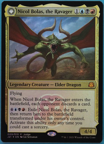 Nicol Bolas, the Ravager Judge Promos Foil for sale online | eBay