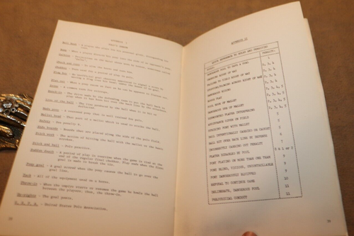 AUTHOR SIGNED DON CARBERRY: PEDESTRIAN'S GUIDE TO POLO (for Dummies ...