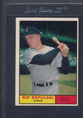 1961 Topps #128 Rip Repulski Red Sox EX *1351 | eBay