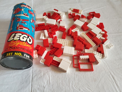 Vintage 1960’s Lego System 704 By Samsonite 147 Pieces | eBay