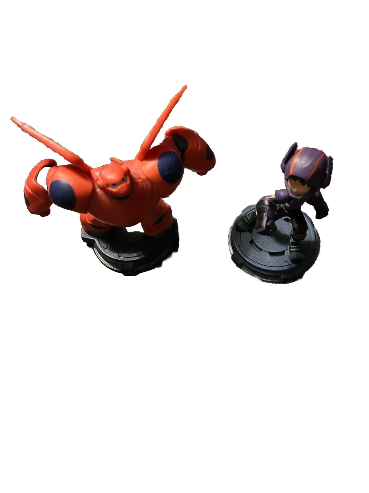 Lot of 2 Disney Infinity 2.0 Originals Baymax Hiro Hamada Big Hero 6 ...
