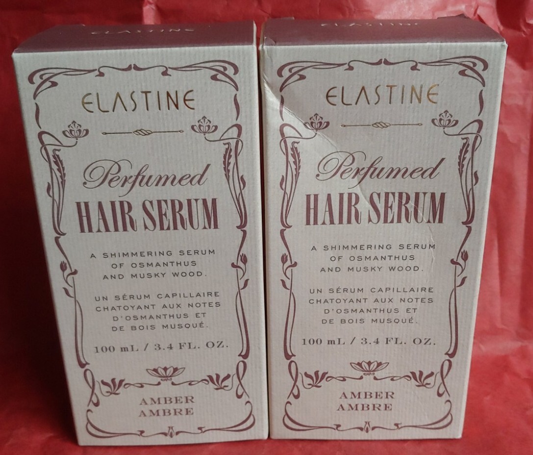Avon Iconic Elastine Perfumed Hair Serum Amber- 3.4 fl oz NEW | eBay