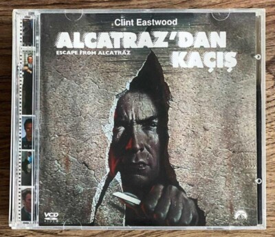 Escape From Alcatraz (1979) movie Turkish Arabic Ed. VCD! Clint ...