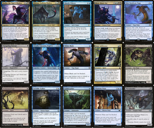 Commander Ninja Deck - Yuriko - Dimir Blue Black - EDH -100 Card - MTG ...