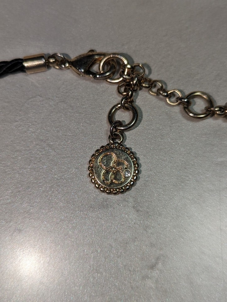 Jessica Simpson Charm Cord Statement Necklace | eBay