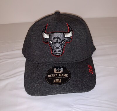Ultra Game NBA Chicago Bulls Embroidered Logo Elastic Band Camo Hat Cap ...