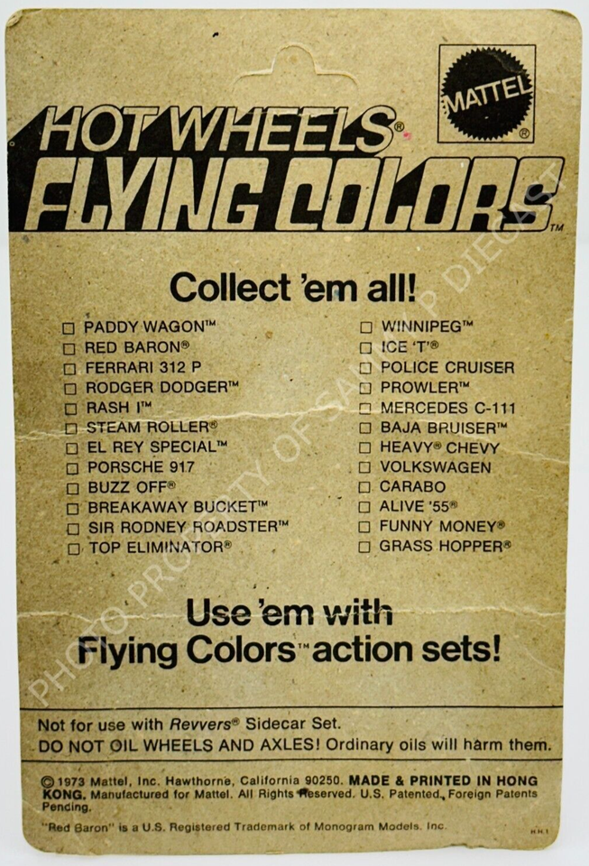 Hot Wheels Redline EL REY SPECIAL Green Enamel Flying Colors NEW in ...