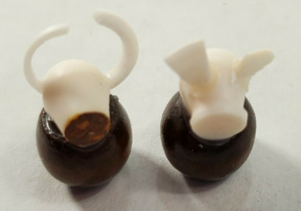 NEW Handmade Tagua Nut Nativity Set Art Folk Colombia WHITE 1" Tall ...