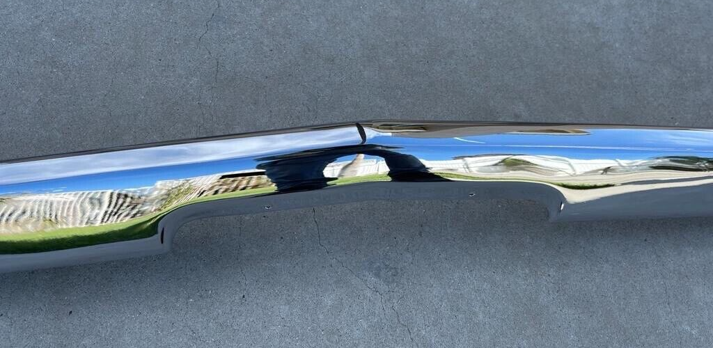 1971-1974 AMC AMX Javelin X Triple Plated Chrome Front Impact Bumper ...