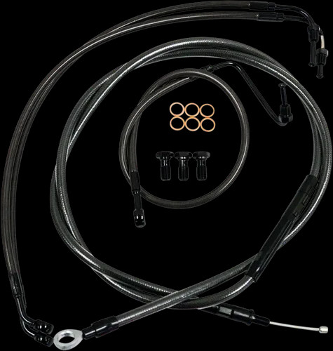 LA 15-17 Midnight Std Handlebar Control wo ABS Electra Glide Ultra ...