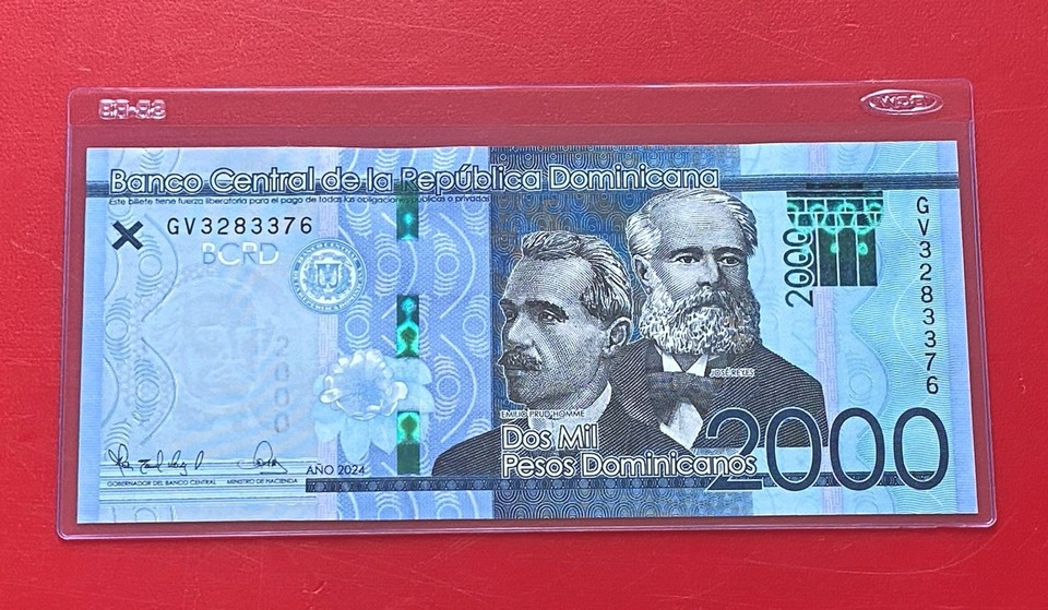 Dominican Republic, 2000 Pesos Dominicanos, 2024, P-New, UNC New Bank ...