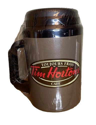 TIM HORTON'S Coffee Aladdin Plastic Travel Mug/Insulated Thermos Jumbo ...